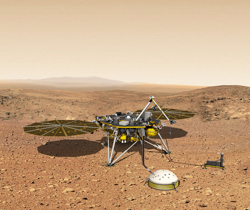 NASA and CNES extend InSight mission and French SEIS seismometer ...